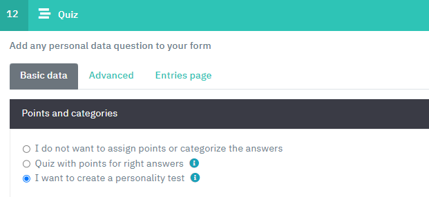 How to create a Quiz or Survey with Swipe answer options – Cool Tabs ...