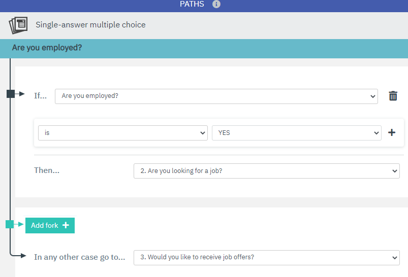 How to configure a quiz or survey with logic jumps and branching – Cool Tabs HelpDesk